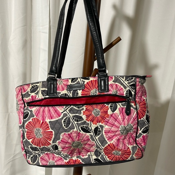 Vera Bradley | Bags | Vera Bradley Large Pink Floral Bag | Poshmark